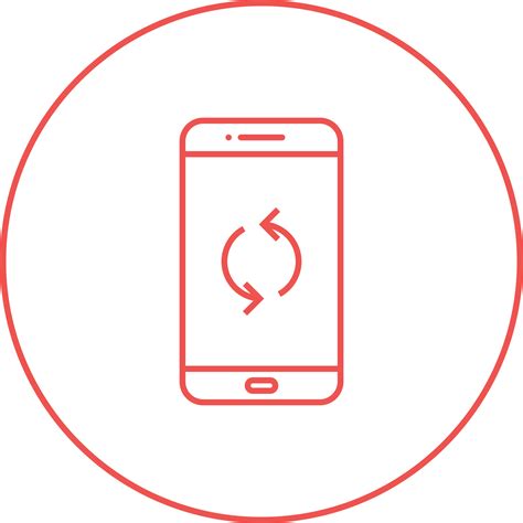 Unique Synchronize Vector Line Icon 16741091 Vector Art At Vecteezy