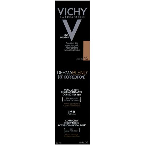 Vichy Dermablend podkład wyrównujący powierzchnię skóry gold 45, 30 ml ...