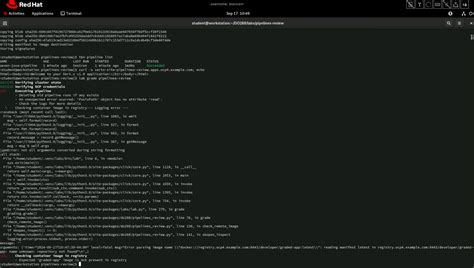 Do288 Lab Grade Error For Chapter 7 Red Hat Learning Community