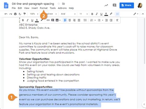 How To Double Space On Google Docs CustomGuide