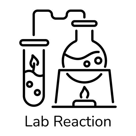 Trendy Lab Reaction 46420711 Vector Art At Vecteezy