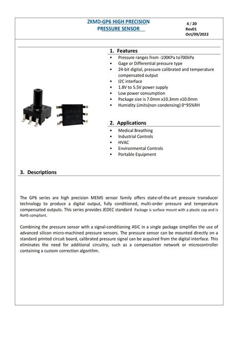 advanced mems digital output pressure transducer china advanced mems