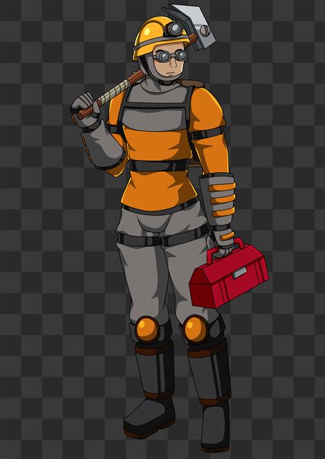 Factorio Engineer By Boarhide On Deviantart