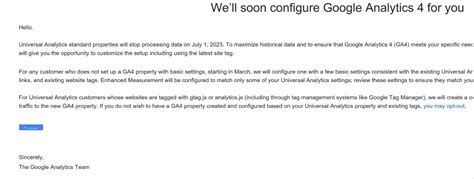 Automatic Google Analytics Migration Conversion Uplift