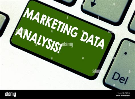 Word Writing Text Marketing Data Analysis Business Concept For
