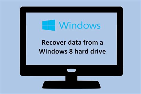 Recover Data From A Windows Hard Drive With Amazing Solutions MiniTool