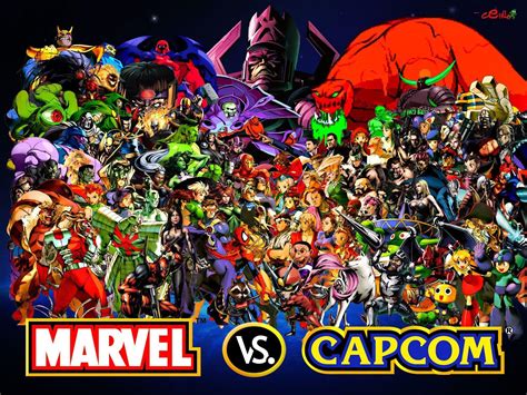 Marvel Vs Capcom 2 Pc Wallpaper Robotdad
