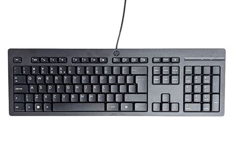 Мембранная клавиатура Hp 125 Usb Wired Keyboard купить по низкой цене отзывы фото