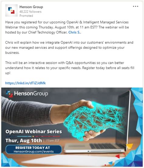 50 Best It Services Linkedin Ads Impactable