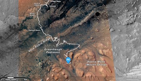 curiosity mars rover new 2023 observations