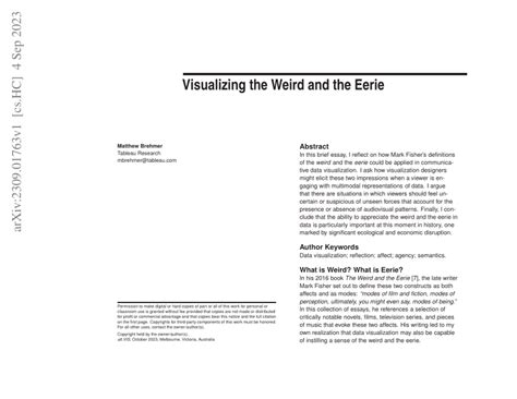 pdf visualizing the weird and the eerie