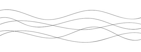 Premium Vector Thin Line Wavy Abstract Vector Background Curve Wave