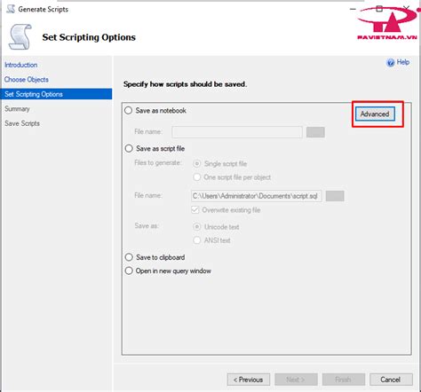 Hướng Dẫn Generate Script Dữ Liệu Sql Server Management 2019