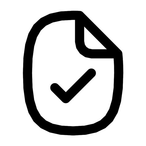 Document Check Vector Svg Icon Svg Repo