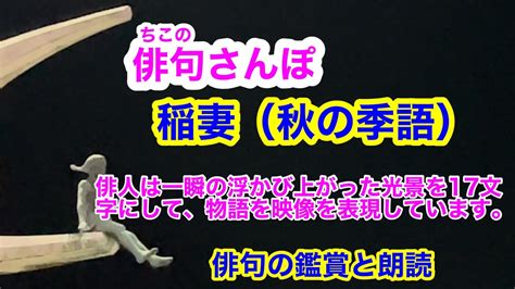 俳句さんぽ第28回稲妻稲光秋の季語俳人は一瞬の浮かび上がった光景を十七文字にして物語を映像を表現しています 俳句 俳句