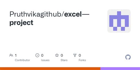 GitHub Pruthvikagithub Excel Project