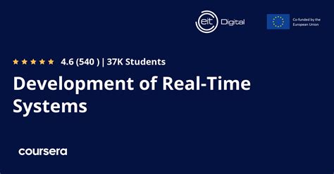 development of real time systems coursera