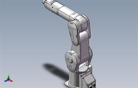 垂直多关节型机器人（rv 7flc） Solidworks 2012 模型图纸免费下载 懒石网