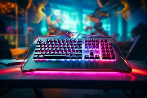 73 000 Glowing Neon Keyboard Pictures