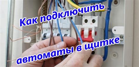 Как правильно подключить автоматы в электрическом щите