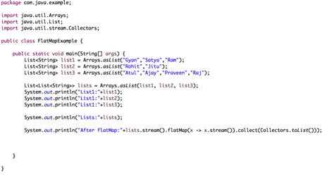 Flatmap In Java Stream Javagyansite
