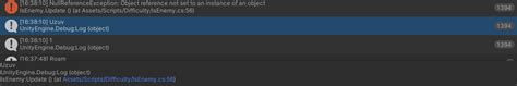 Null Reference Error For No Reason Unity Engine Unity Discussions