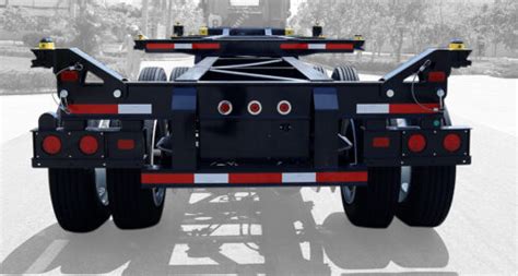 20 40 Combo Tri Axle Container Chassis Greenfield Products