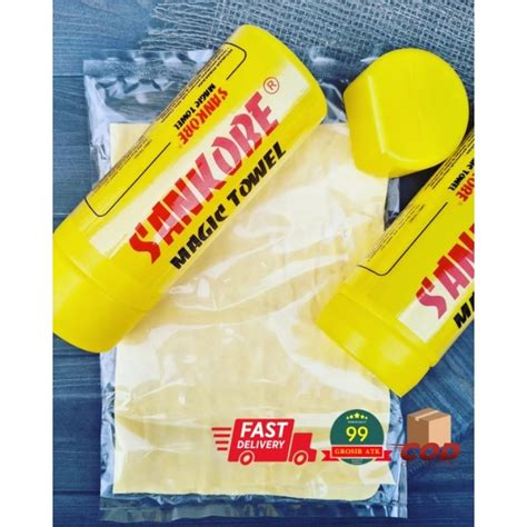 Jual Sankobe Chamois Lap Kanebo Lap Motor Lap Mobil Lap Serbaguna Pembersih Kaca Shopee Indonesia