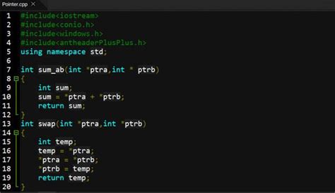 ការ ប្រើ ប្រាស់ Pointer នៅ ក្នុង C
