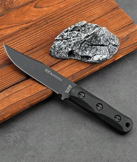Outdoor Camping Hiking Self Defense Knife Kbar Ke50 High Hardness Fixed Blade Knife With Sheath