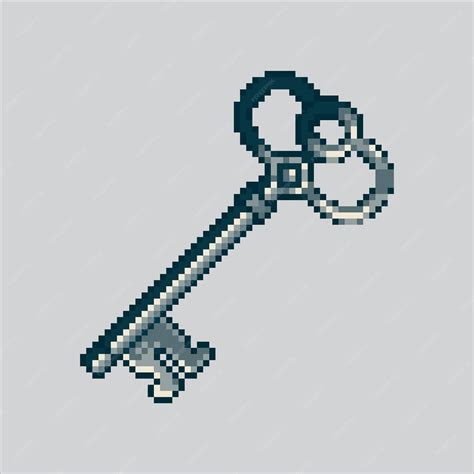 Premium Vector Pixel Art Illustration Old Key Pixelated Key Old Key Premium Vector Pixel Art Illustration Old Key Pixelated Key Old Key