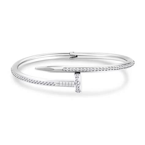 Stainless Steel Silver Plated Bracelet For Girls Women Ffbl161c At Rs