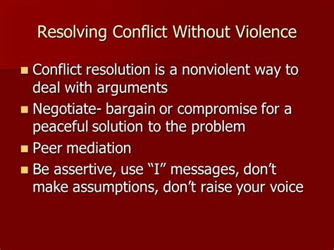 How To Resolve Conflict Without Violence Employeetheatre Jeffcoocctax