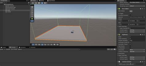 Missing Collision Unity Engine Unity Discussions
