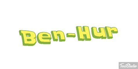 Ben Hur Movie Animated  Logo Designs