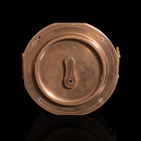 Antiques Atlas Vintage Cased Compass English Copper Bronze