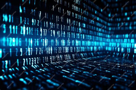 Unveiling The Futuristic Realm Of Information Technology A Seamless Loop Of Digital Binary Code