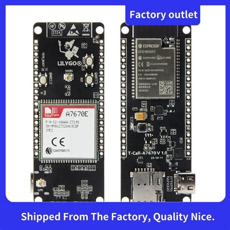 Lilygo T Call A G G ESP Development Board A E LTE GSM เครอขาย ESP WROVER E WiFi