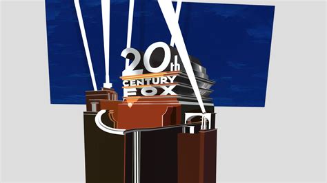 20th Century Fox Logo 1953 Remake 3d Model By Vr23 Vrogue