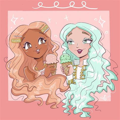Darling Nessa Shared A Photo On Instagram “🍑🍬 Georgia And Daphne 🍬🍑