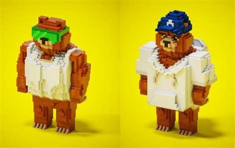 D Voxel Art Models Sandbox Assets And A Voxel Nft Art Collection By Jeffery Art Fiverr