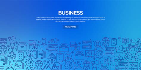 트렌드 선형 스타일의 비즈니스를 위한 디자인 템플릿과 요소의 벡터 세트비즈니스벡터와 관련 된 선형 아이콘과 완벽 한 패턴 비즈니스에 대한 스톡 벡터 아트 및 기타 이미지