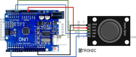 Joystick Aansluitschema En Voorbeeldcode Voor Arduino Otronic