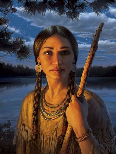 Sacagawea The Shoshone Woman Who Was The Guide And Interpreter During