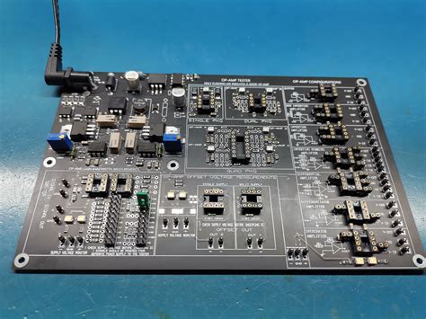Op Amp Tester Otc12 Offset Voltage Bandwidth Measurements Configurat