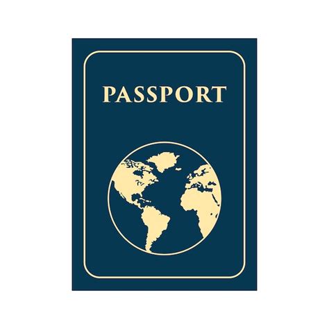 Premium Vector Passport Icon Vector