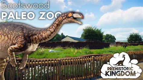 Realistic Plateosaurus Habitat With Backstage Scotswood Paleozoo Ep