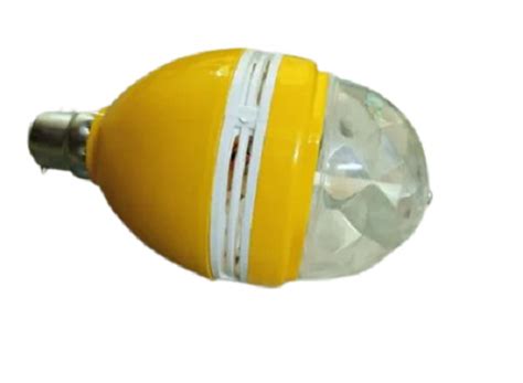 Transparent 3 Watt 220 Volt Plastic And Fiber Covered Multi Color Led Decorative Light At Best