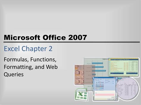 Ppt Excel Chapter 2 Powerpoint Presentation Free Download Id2405280