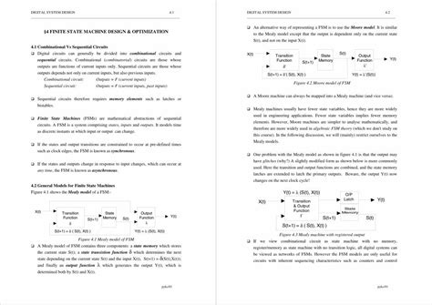 Pdf §4 Finite State Machine Design And Optimization · Map The Design To